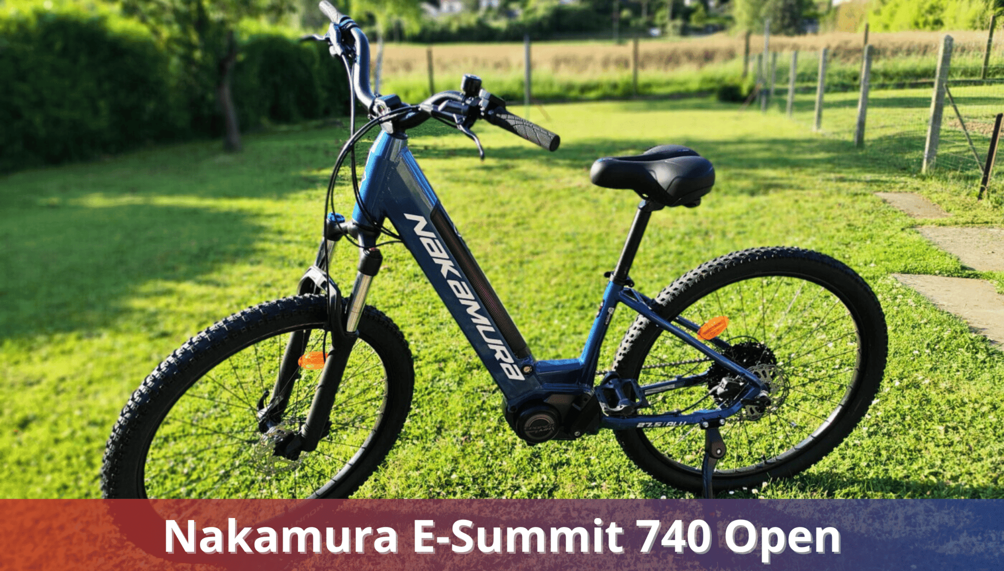 Nakamura E-SUMMIT 740 OPEN | Test VTT électrique 2025