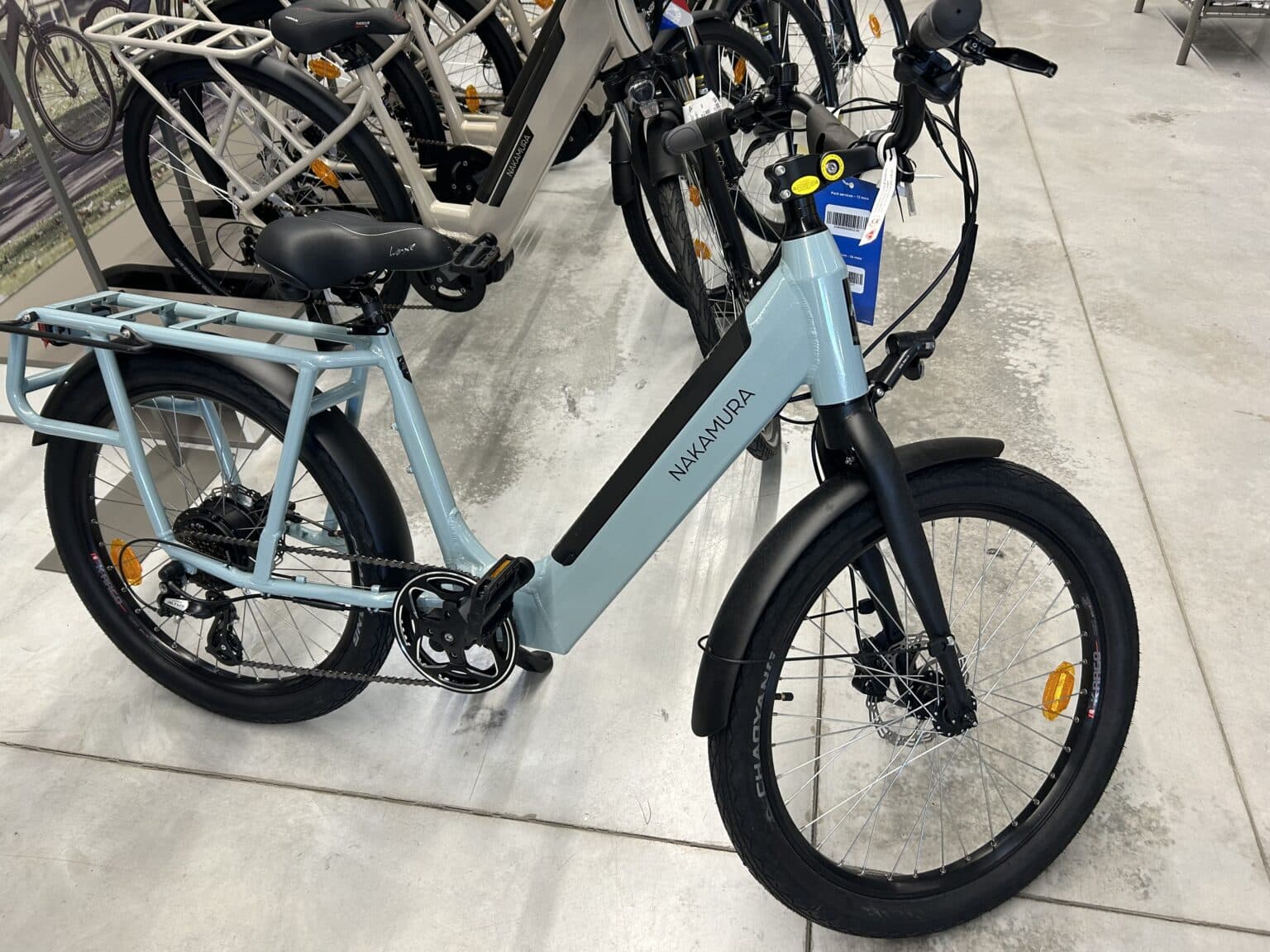 Promo de 100 € sur le vélo de ville électrique Adulte ECROSSCITY ...